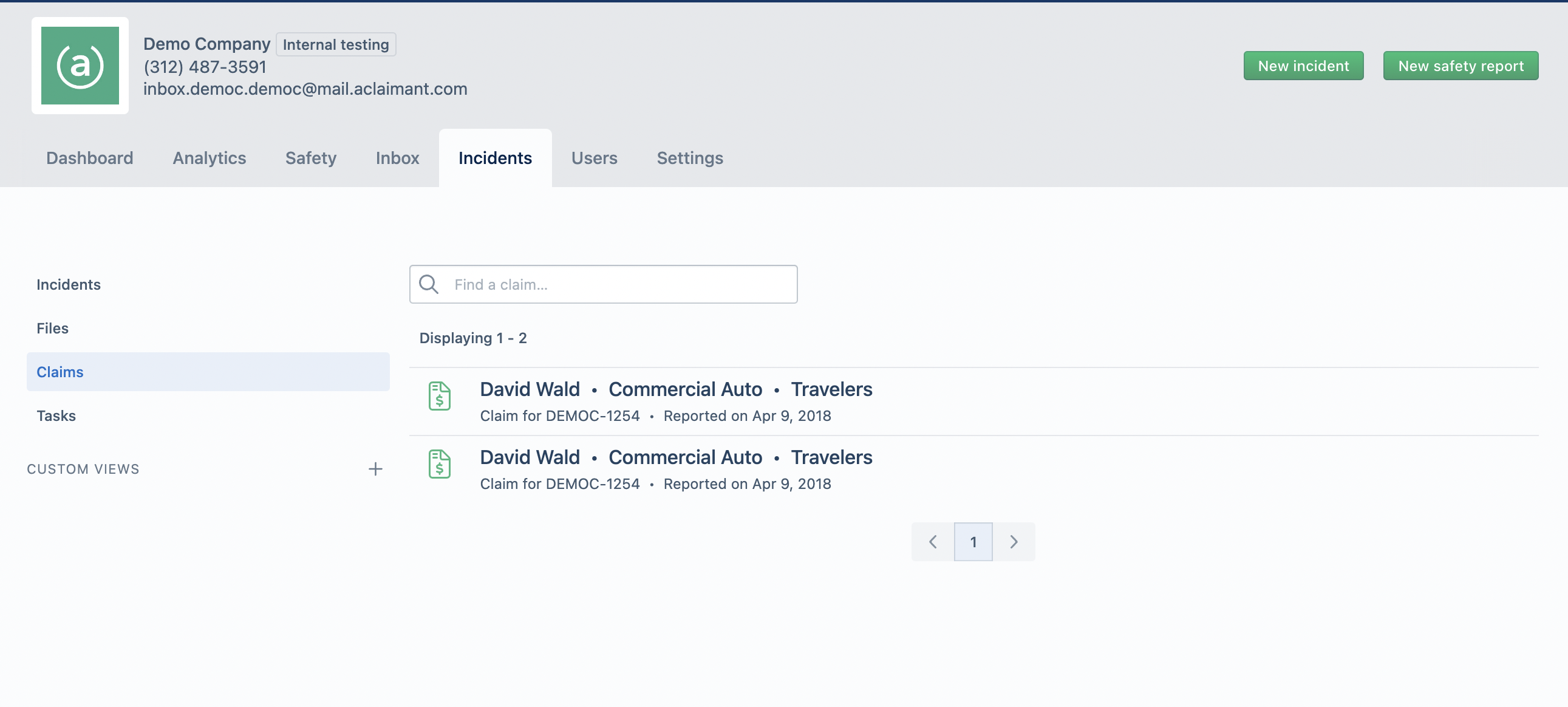 How to Manually Adjust Claims – Aclaimant