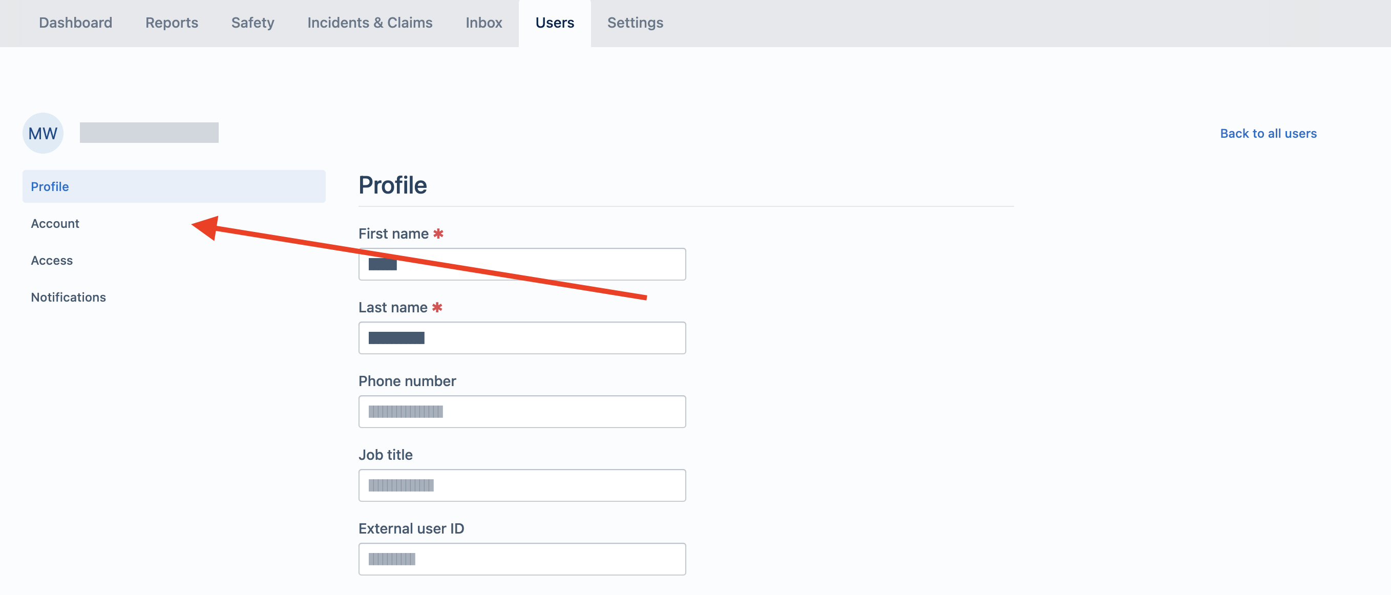 Disabling User Accounts in Aclaimant – Aclaimant