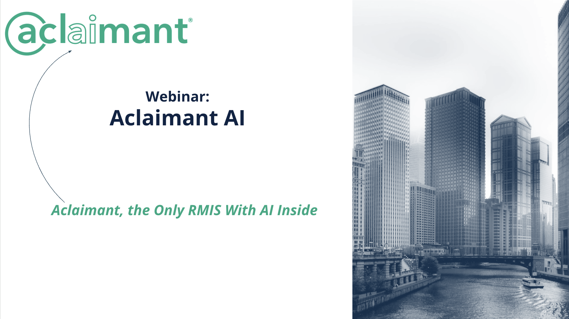 Webinar: Aclaimant's Latest AI Features – Aclaimant