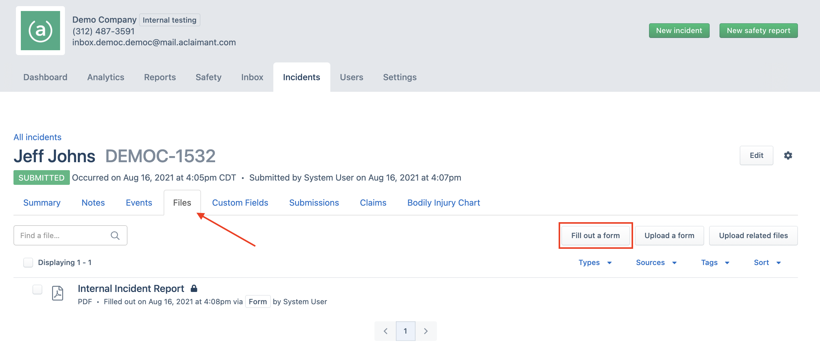 How to Fill Out a Supplementary Form - V2 – Aclaimant